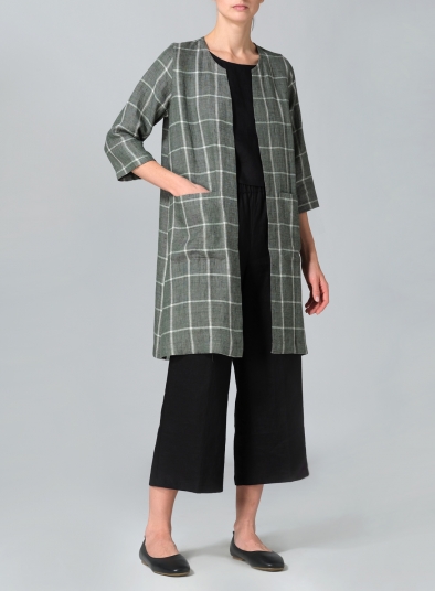 Linen Jackets Missy Clothing