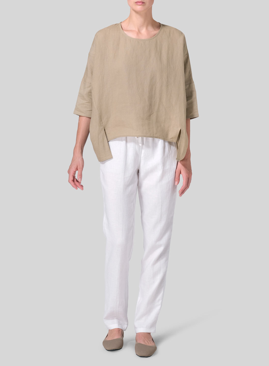 Linen Tops & Blouses | Missy Clothing