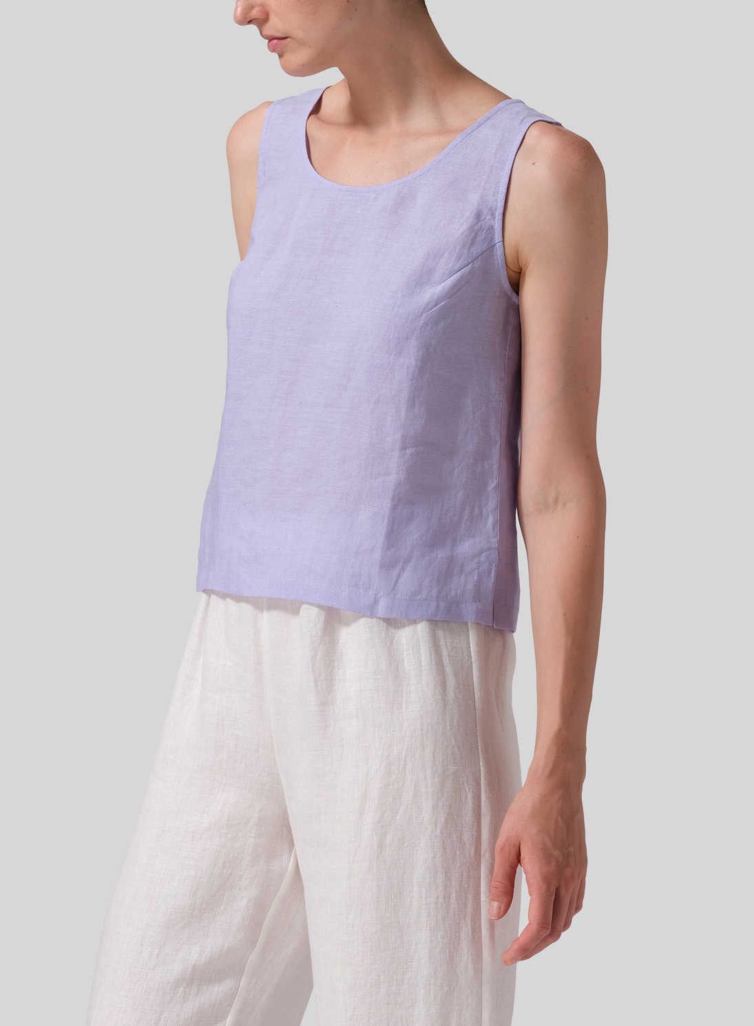 Linen Tank Top - Plus Size
