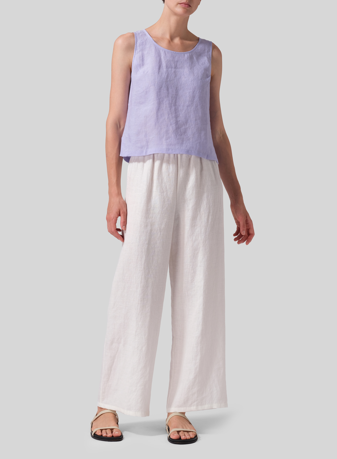 Linen Tank Top - Plus Size