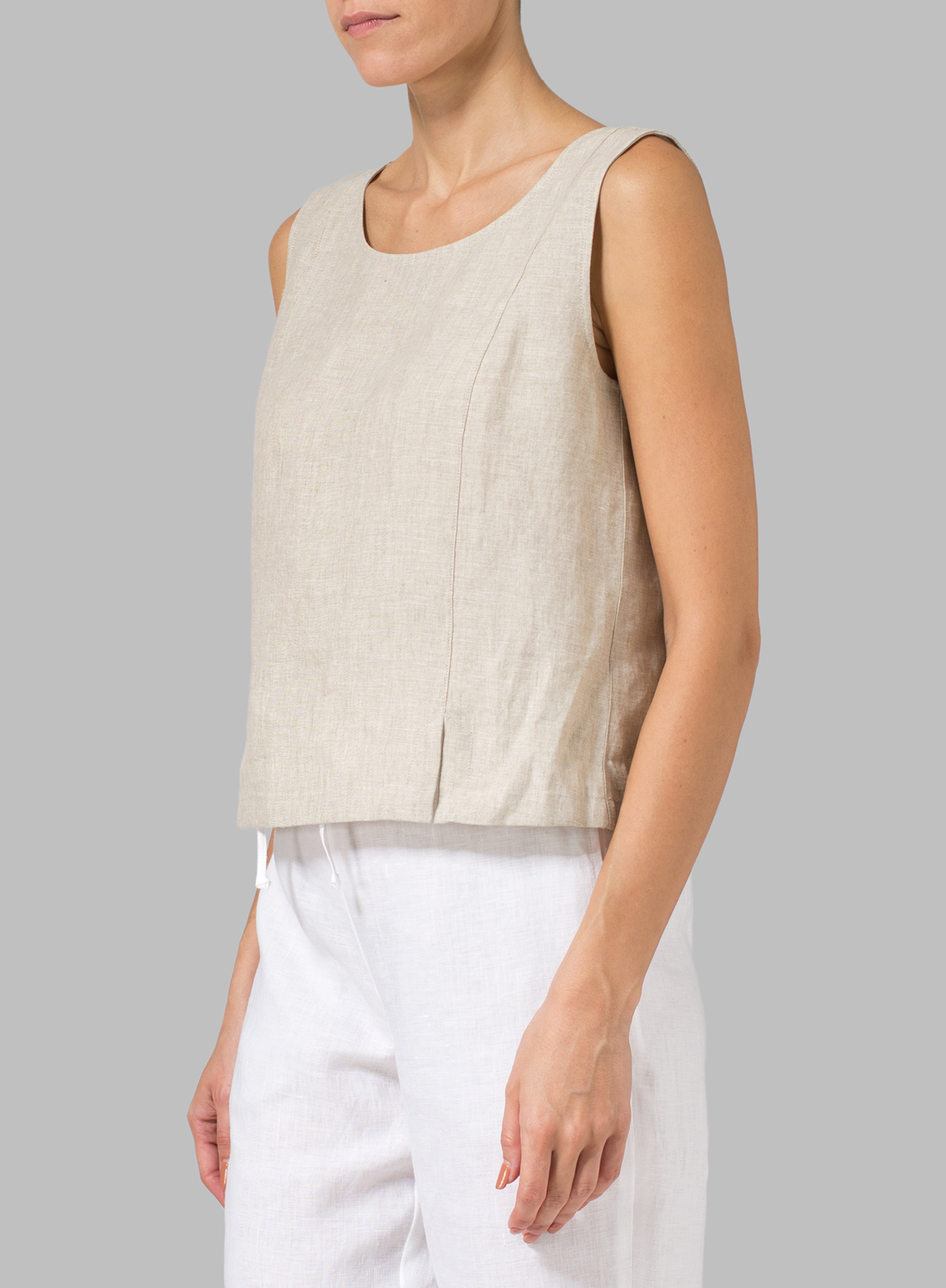 Gauze Linen Longline Oversized Cardigan