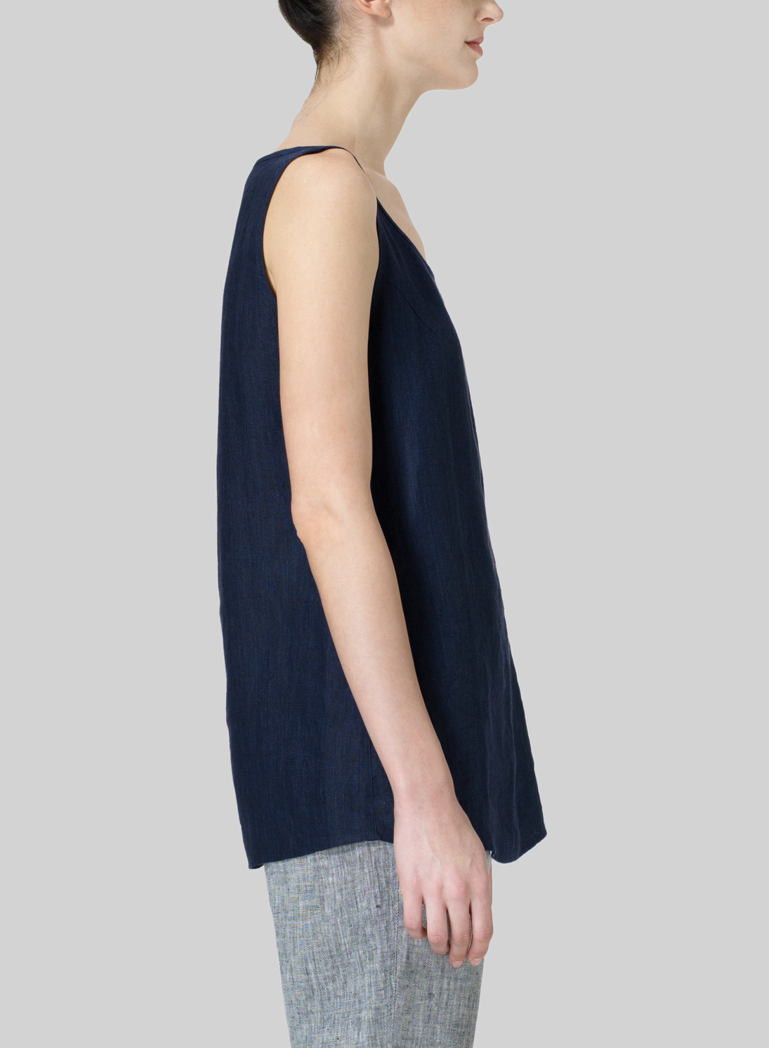 Linen Long Cami - Plus Size