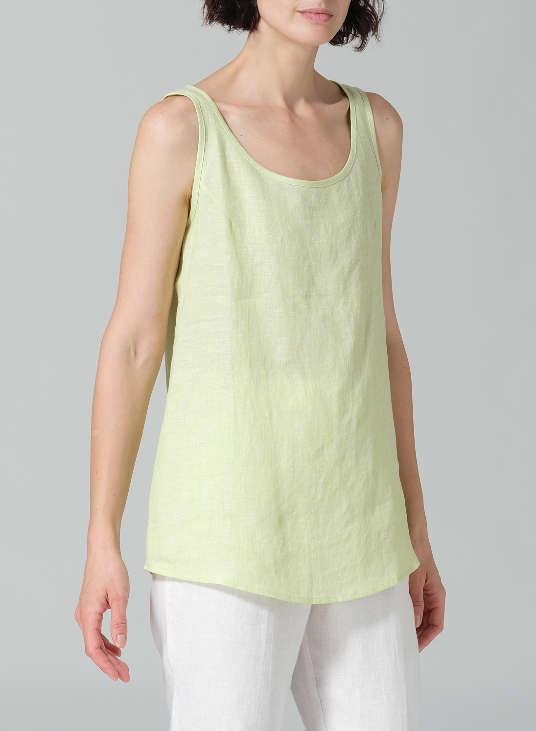 Linen Long Cami