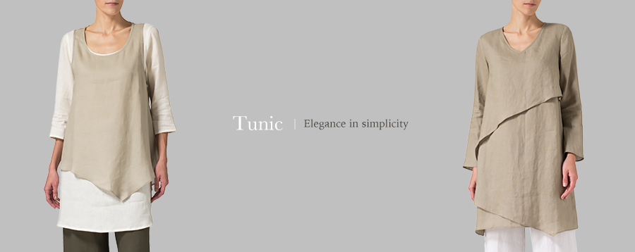 Linen Tunics | Missy Clothing